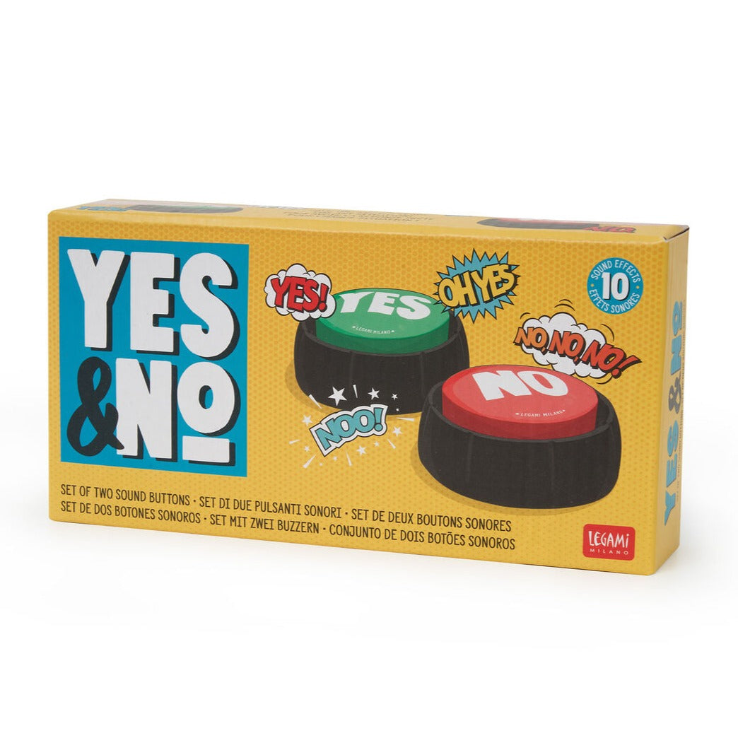 Yes & No Buttons Fun Gift – Adventure Awaits