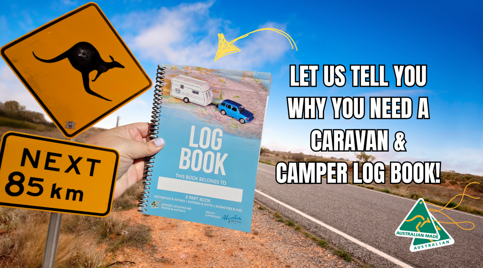 Top Reasons to Use a Caravan & Camper Log Book on Your Aussie Road Tri