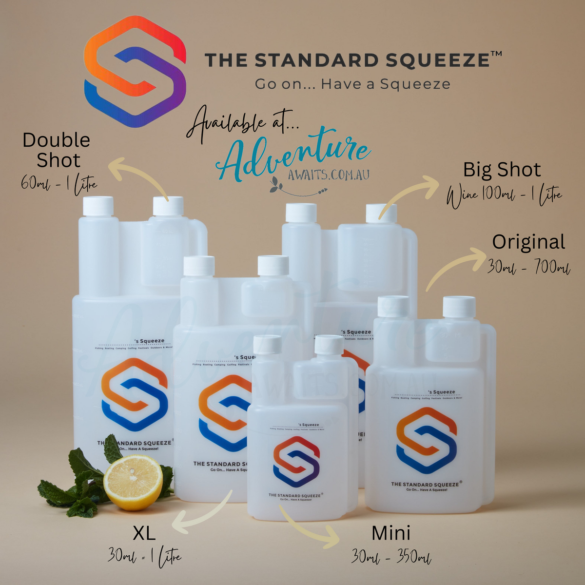 The Standard Squeeze Bottle Alcohol Pour Standard Drink RSA – Tagged ...