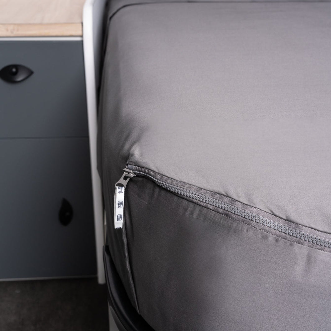 MeanderWild Caravan Bedding – Zip-In Cotton Sheets for Aussie Vans