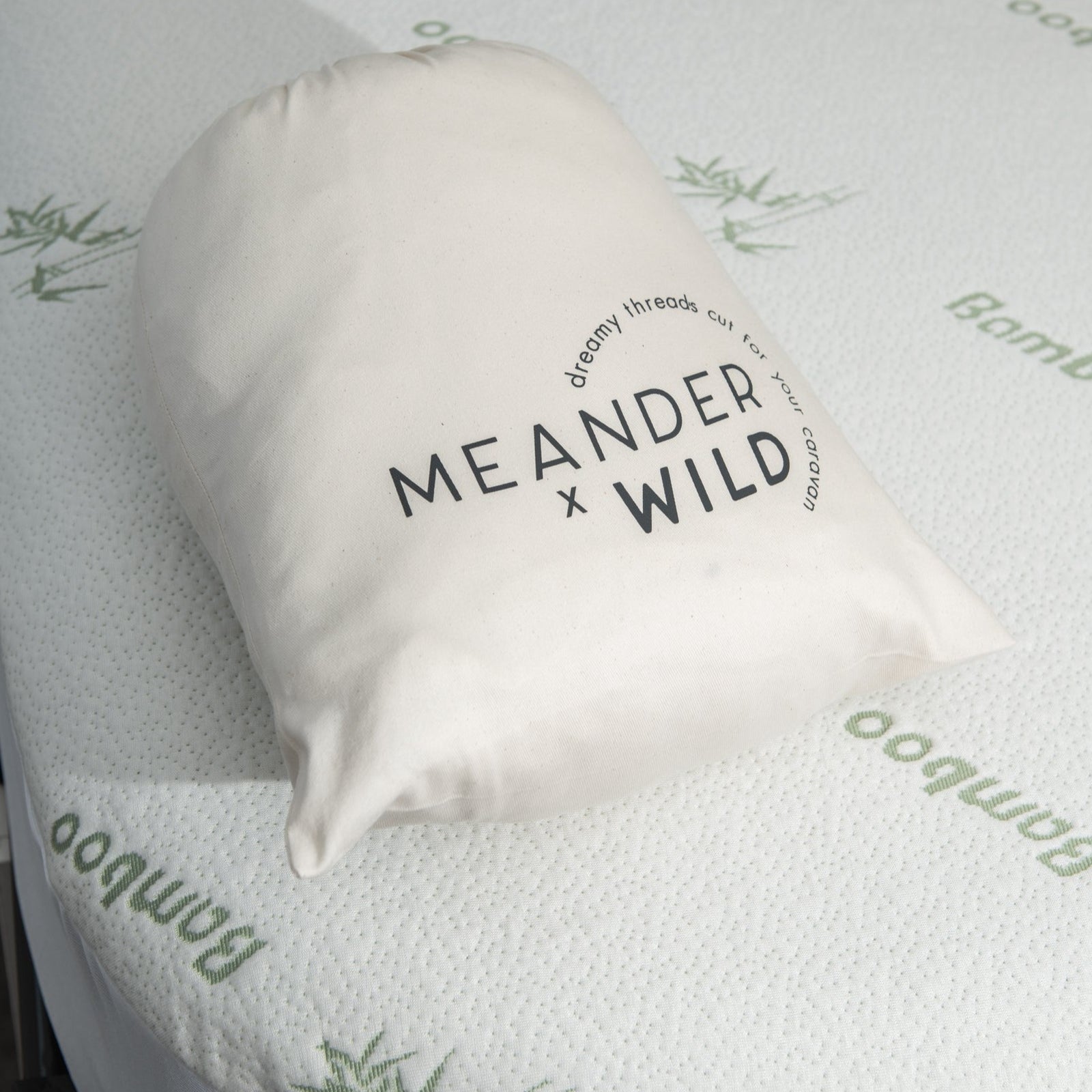 MeanderWild Caravan Bedding – Zip-In Cotton Sheets for Aussie Vans