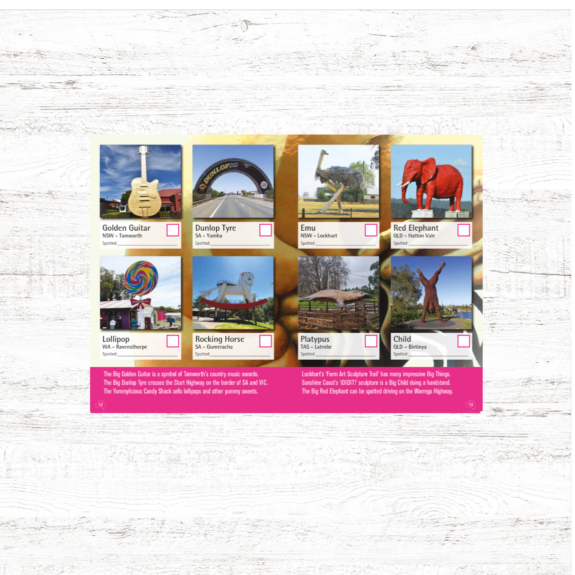 Spotto Books Big Things Australia Educational Travel Kids Entertainment ...