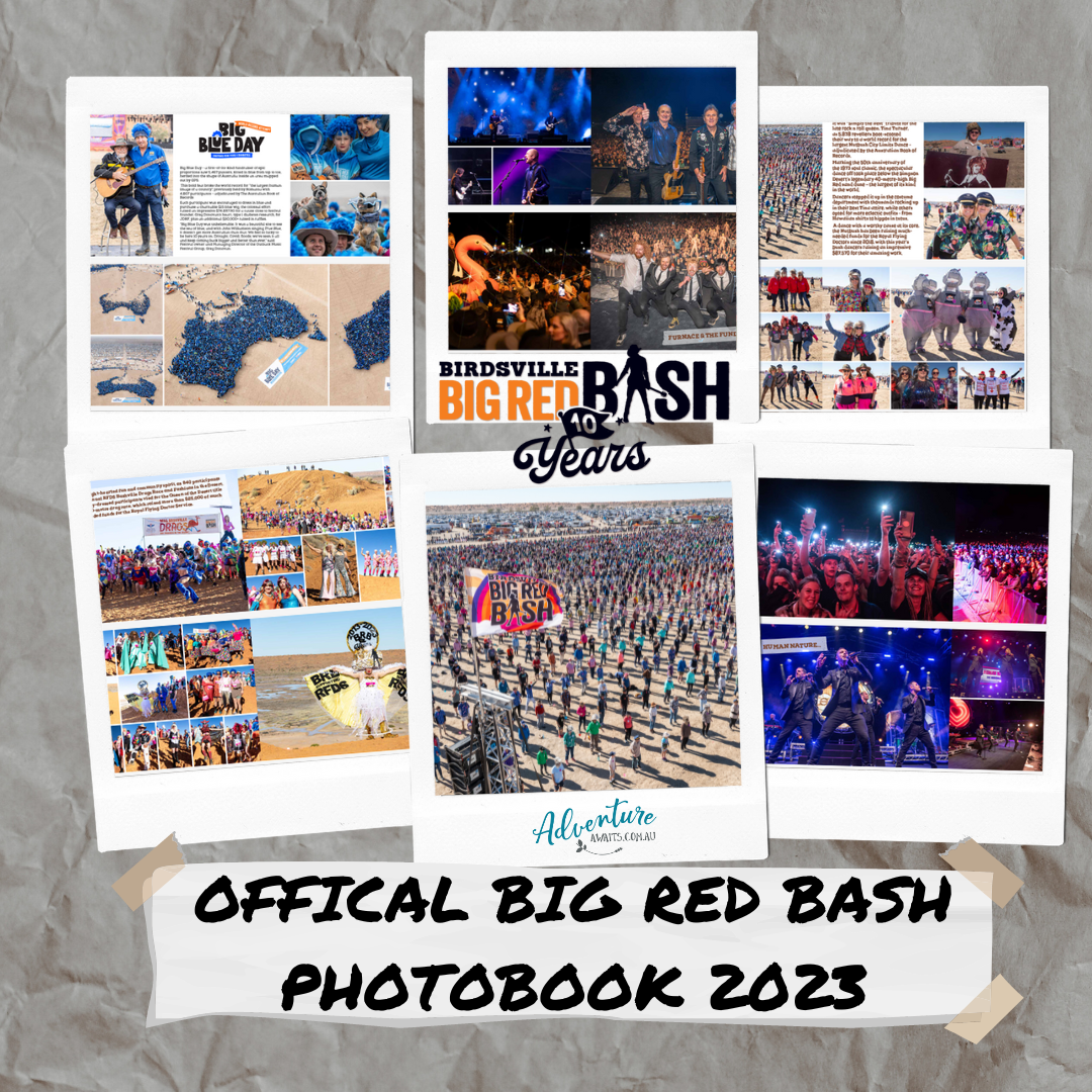 PRE ORDER Official Big Red Bash Photobook | July 2024 – Adventure Awaits