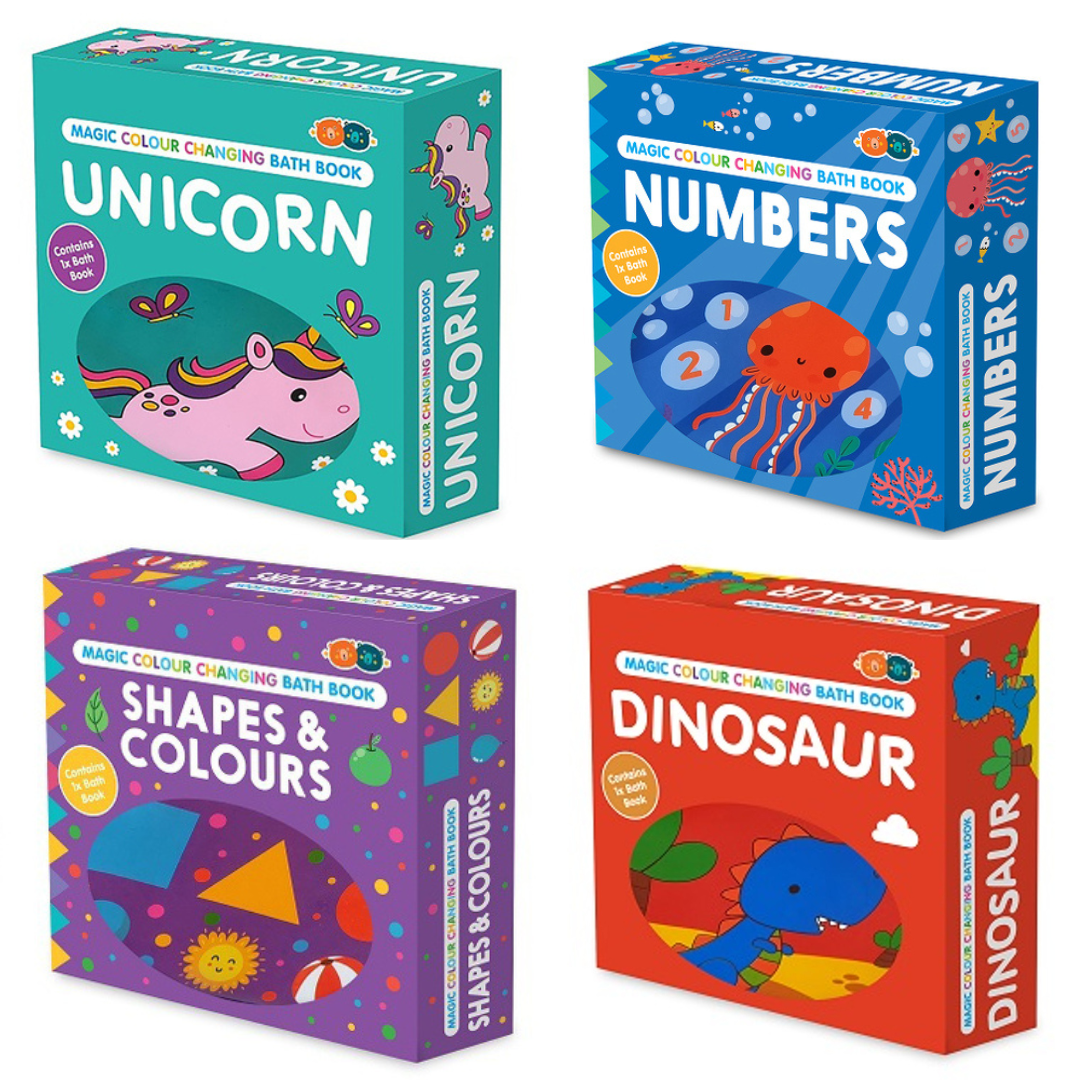 Magic Colour Changing Bath Books By Buddy And Barney – Adventure Awaits
