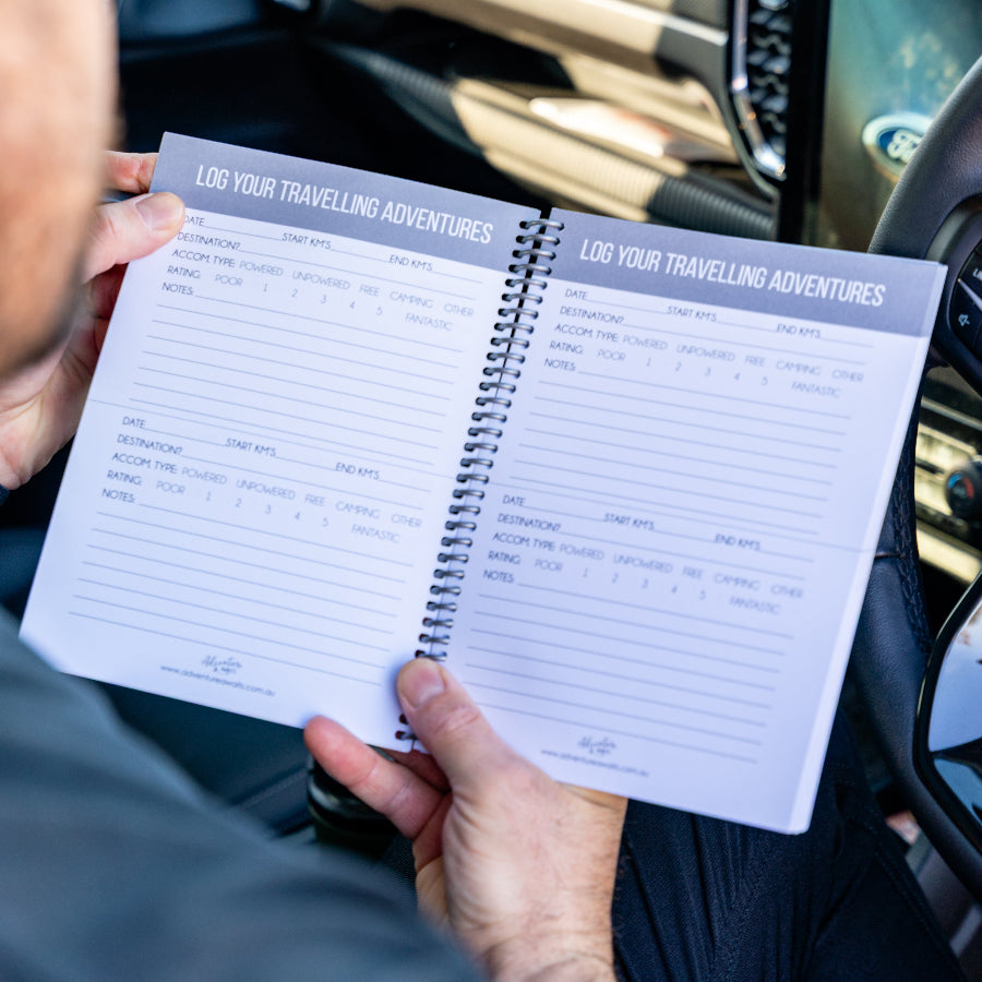 Caravan & Camper Log Book | Aussie Made Travel Tracker