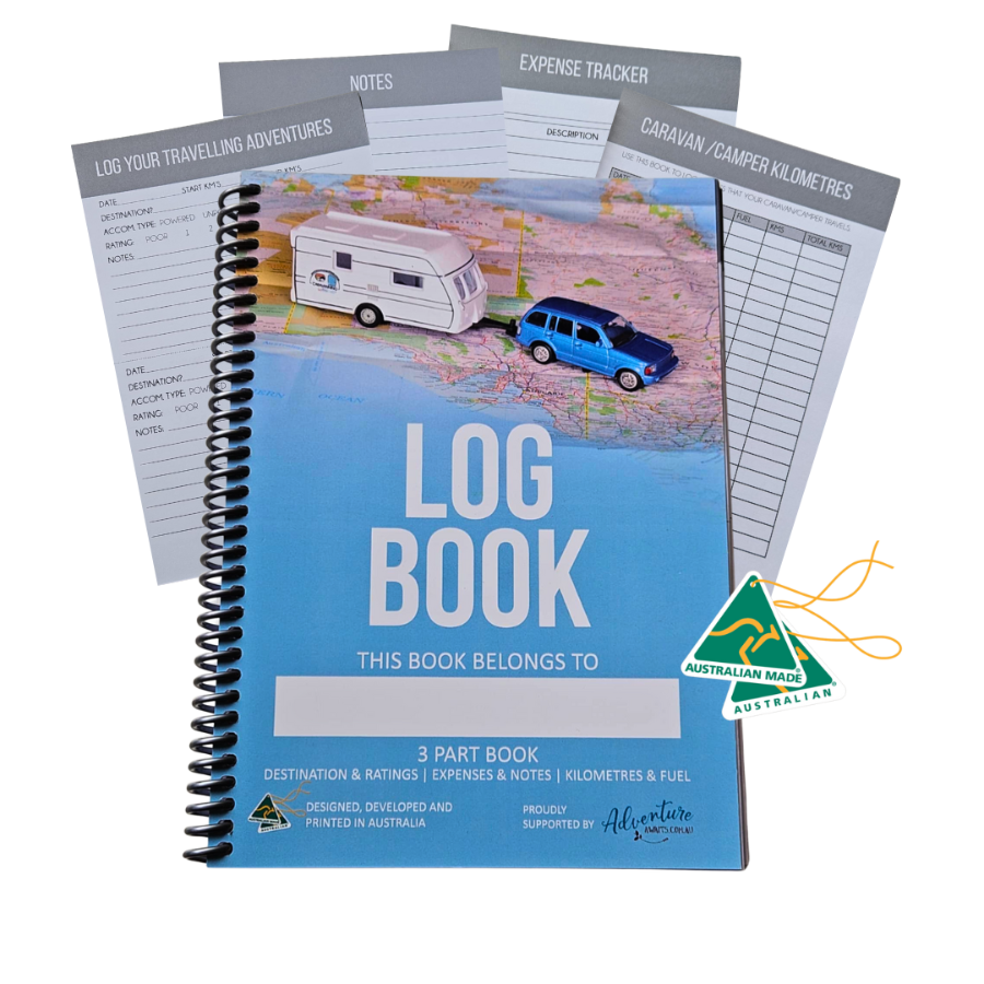 Caravan & Camper Log Book | Aussie Made Travel Tracker