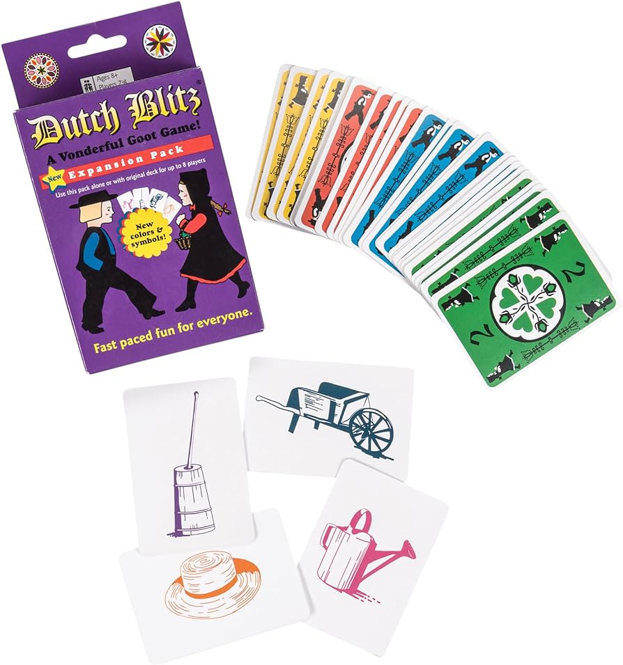 Dutch Blitz Purple Expansion Card Game – Adventure Awaits