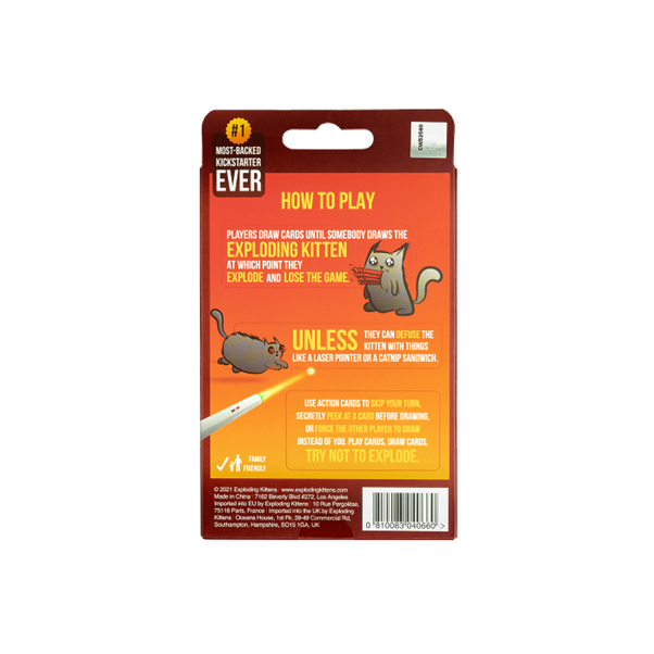 Exploding Kittens | 2 Player Edition – Adventure Awaits