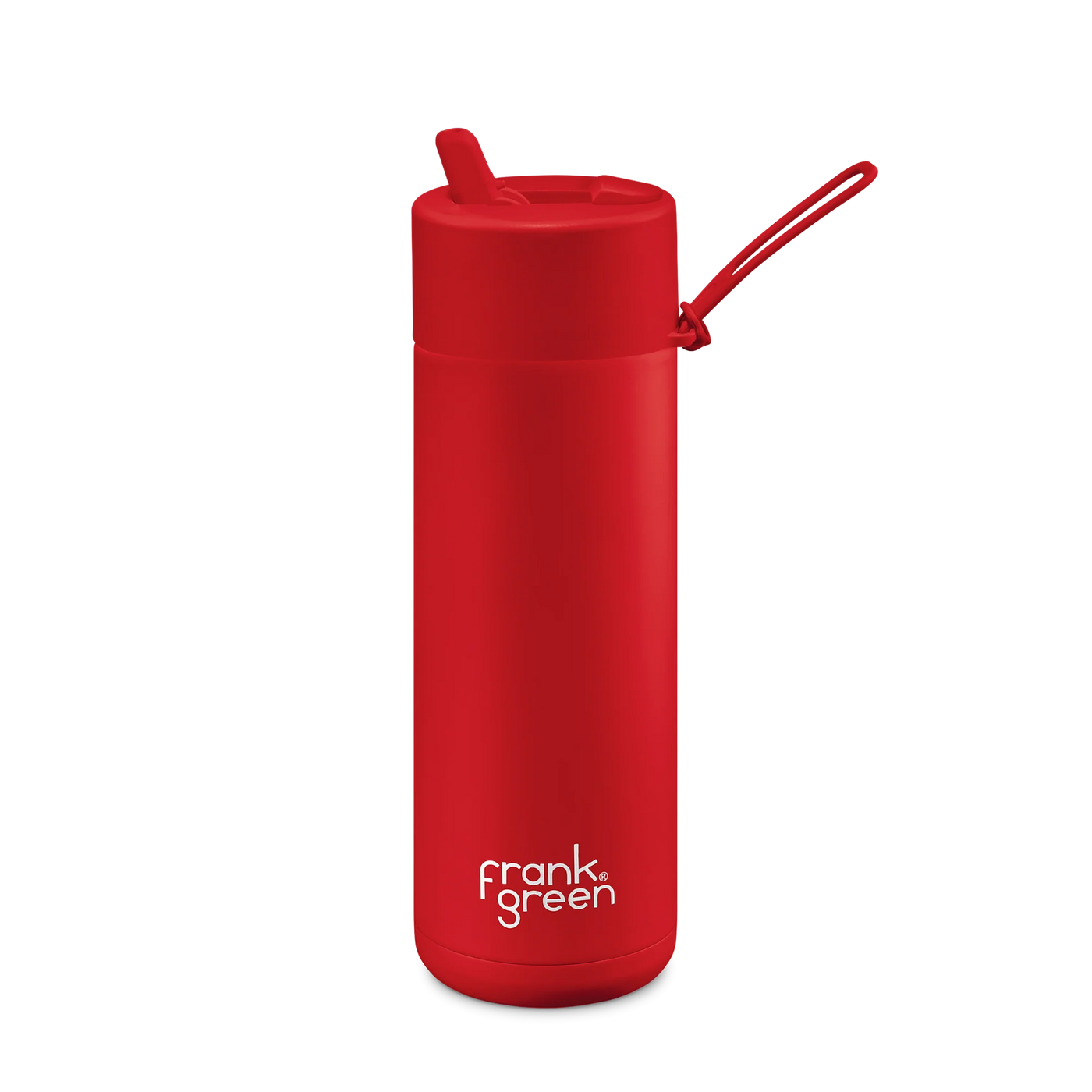 Frank Green Ceramic Reusable Drink Bottle With Strap 20oz 595ml ...