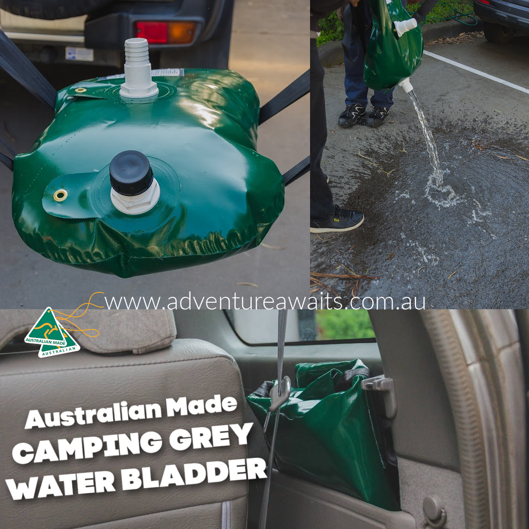 Camping Grey Water Bladder – Foldable, Aussie-Made & Portable