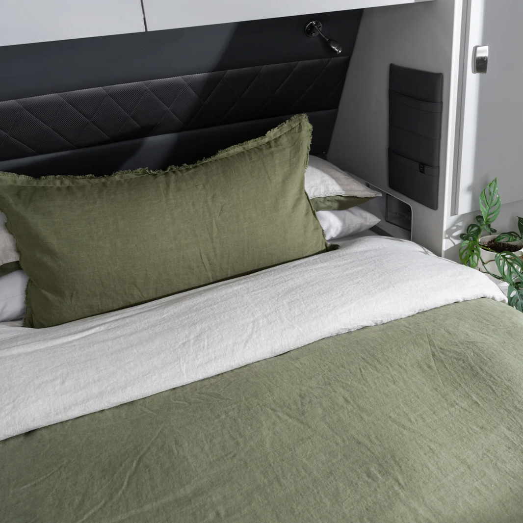 MeanderWild Caravan Bedding – Zip-In Cotton Sheets for Aussie Vans