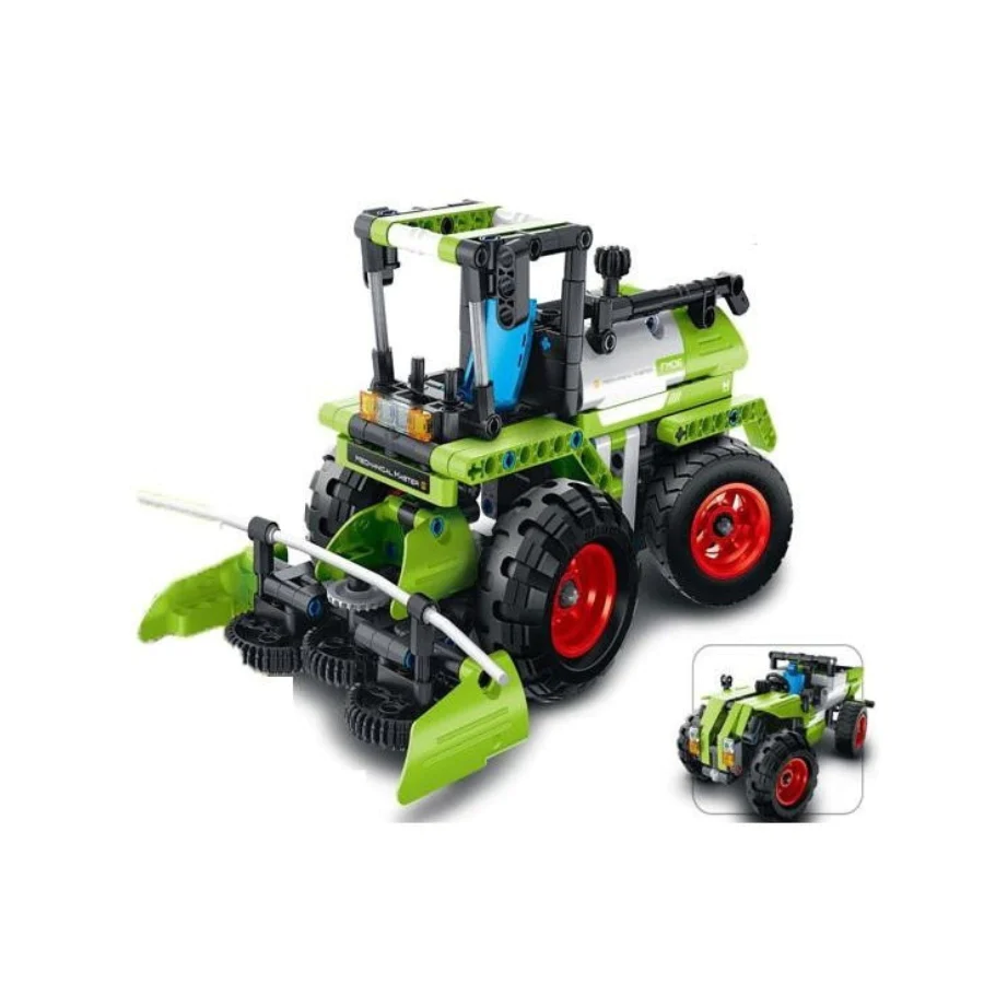 Mechanical Master | Farm 2 in 1 | Harvester & Tractor 335pc 6806 ...