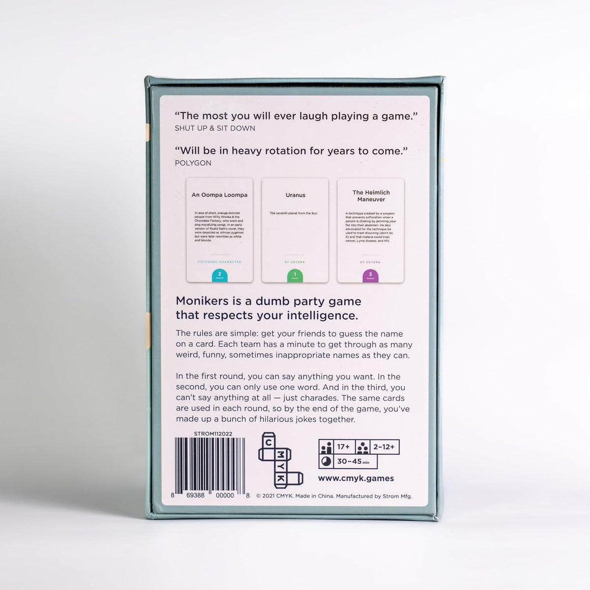 Monikers Card Game Party Games – Adventure Awaits