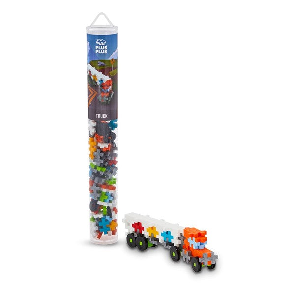 Plus Plus Construction 100 Piece Transport Truck Tube – Adventure Awaits