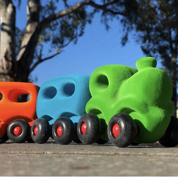 Rubbabu Choo-Choo Train Natural Rubber Foam Toys STEM Play – Adventure ...