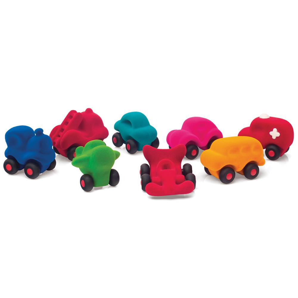 Rubbabu Micro Vehicles Natural Rubber Foam Toys STEM Play – Adventure ...