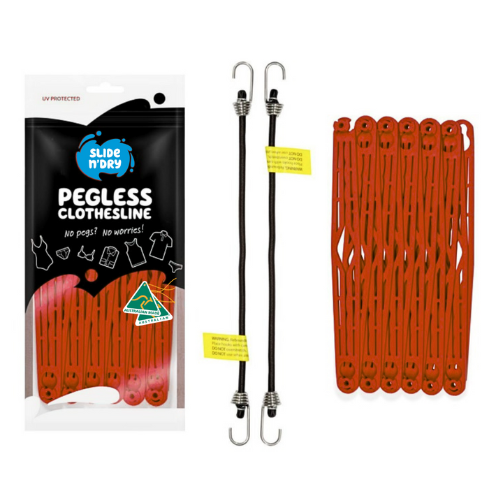 Slide N' Dry Pegless Clothesline | The Ultimate Camping Clothesline ...