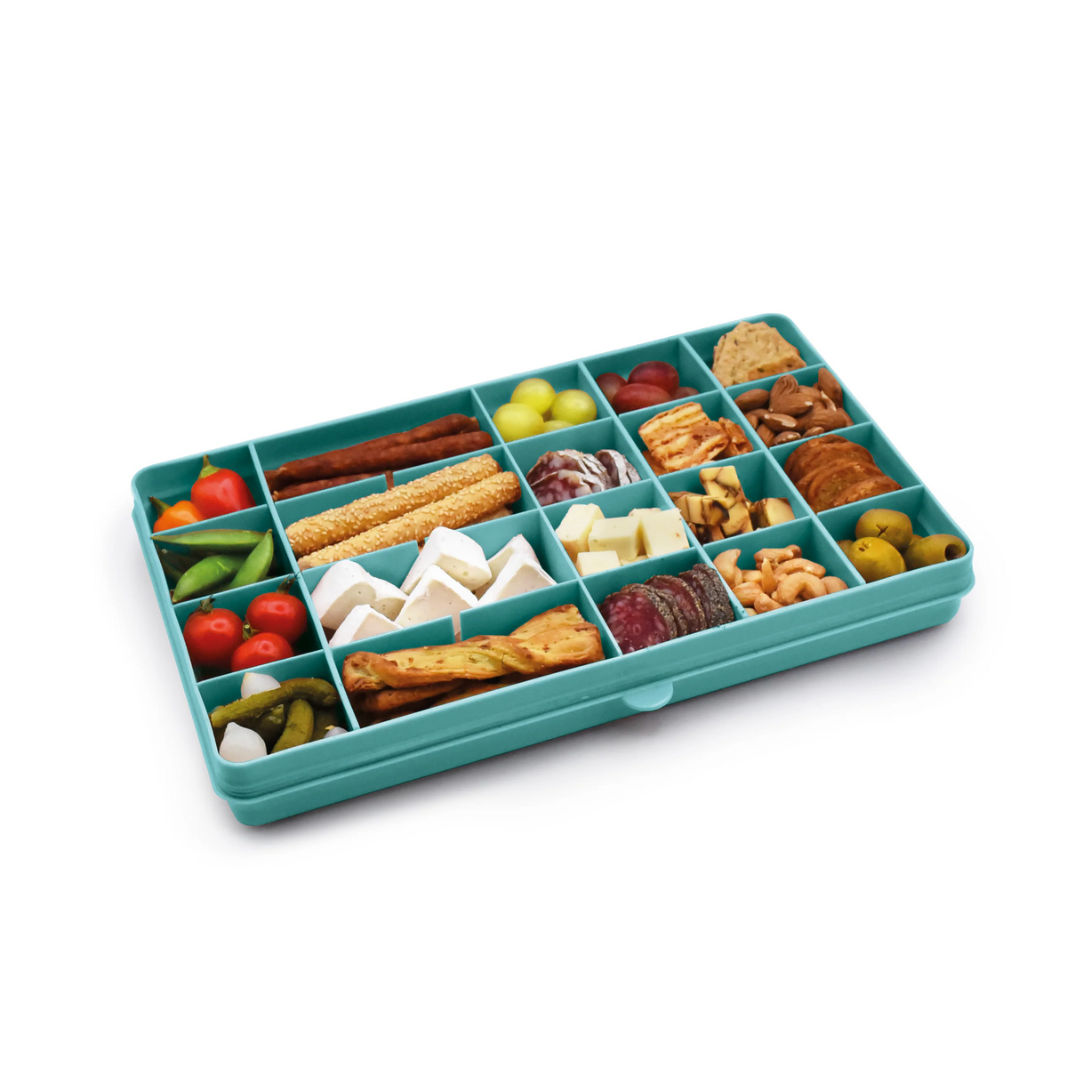 Melii Snackle Box XL | 24 Compartments – Adventure Awaits