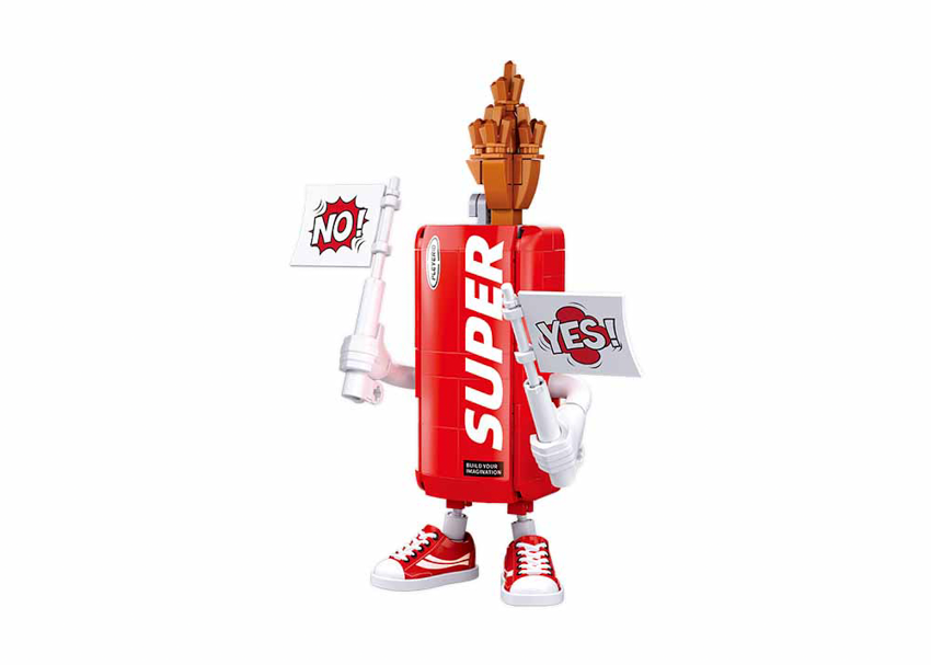 Sluban Bricks Beverage Man Building Blocks Lego Compatible – Adventure ...