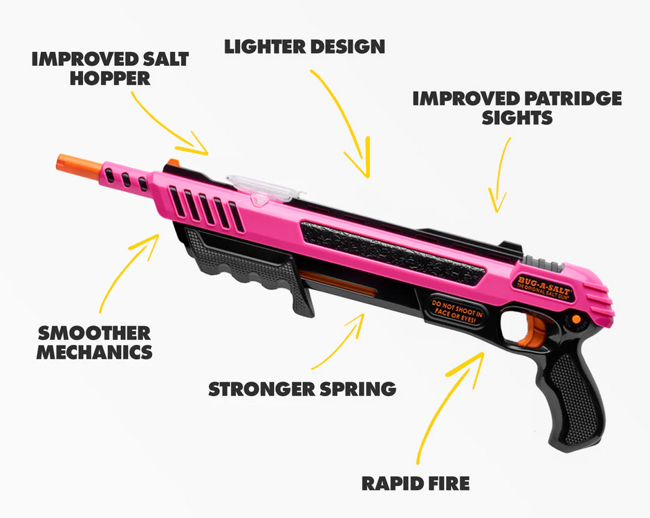 Bug-A-Salt Australia | Salt-Powered Fly Gun for Outdoor Fun