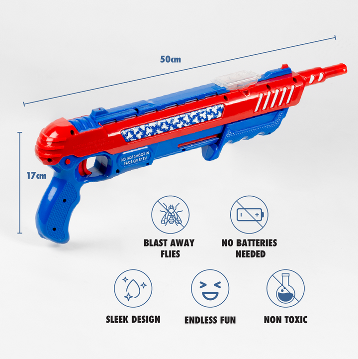Bug-A-Salt Australia | Salt-Powered Fly Gun for Outdoor Fun