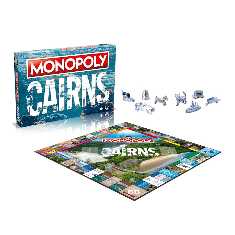 Monopoly Cairns Edition Family Game Boards Australia – Adventure Awaits
