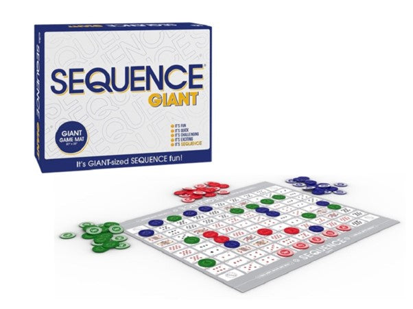 Sequence Jumbo Board Game Card Game Family Fun – Adventure Awaits