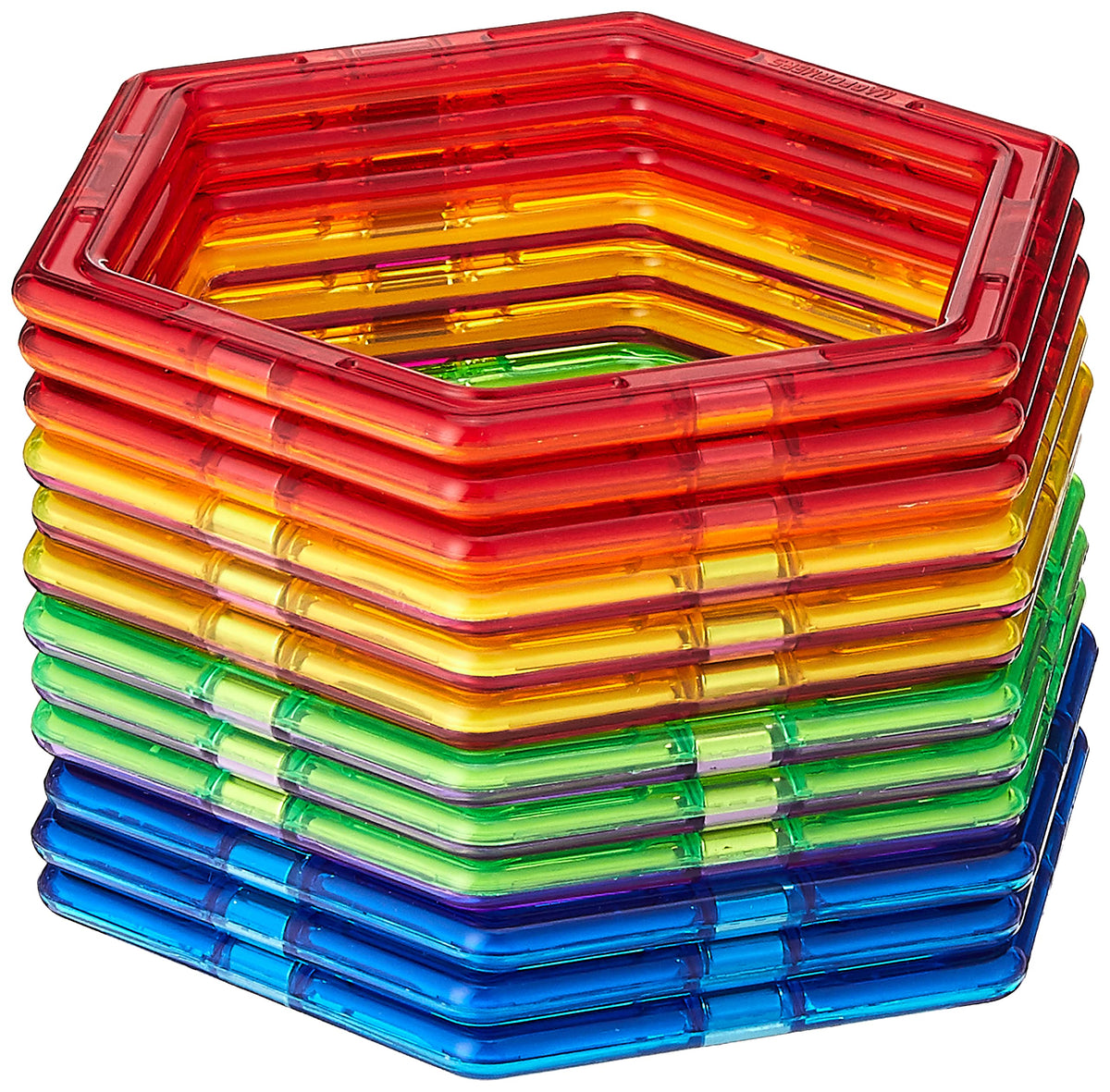 Hexagon 12 Piece Set Magformers Magnetic Toy Educational Creative ...