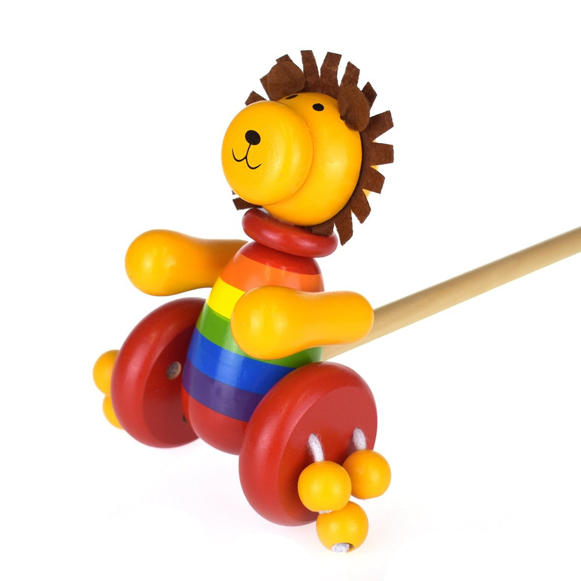 Wooden Push Along Animals – Adventure Awaits