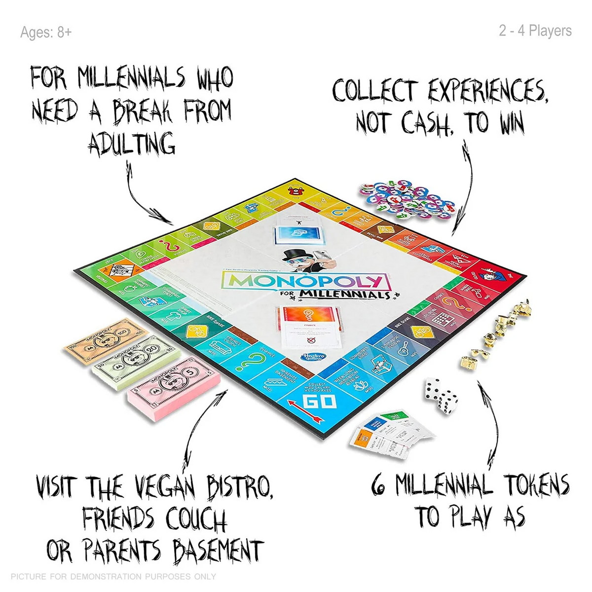Monopoly Millennial Edition – Adventure Awaits