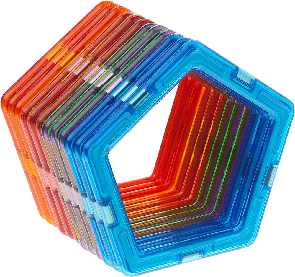 Pentagon 12 Piece Set Magformers Magnetic Toy Educational Creative ...