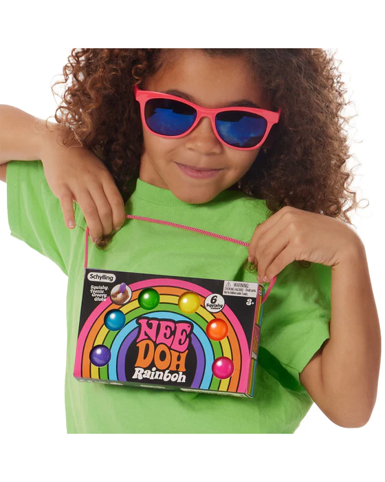 Schylling NeeDoh Teenie Rainbow Toy Sensory Tool Kids Gifts – Adventure ...