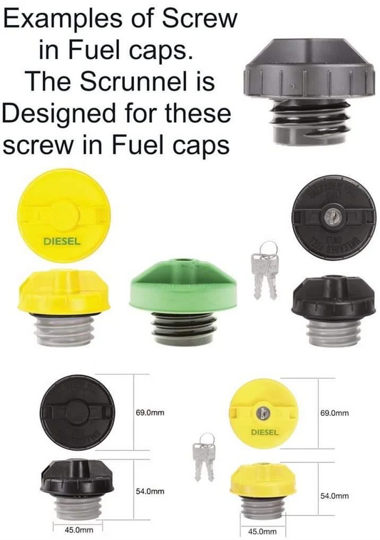 Scrunnel Funnel Australian Made Fuel Funnel