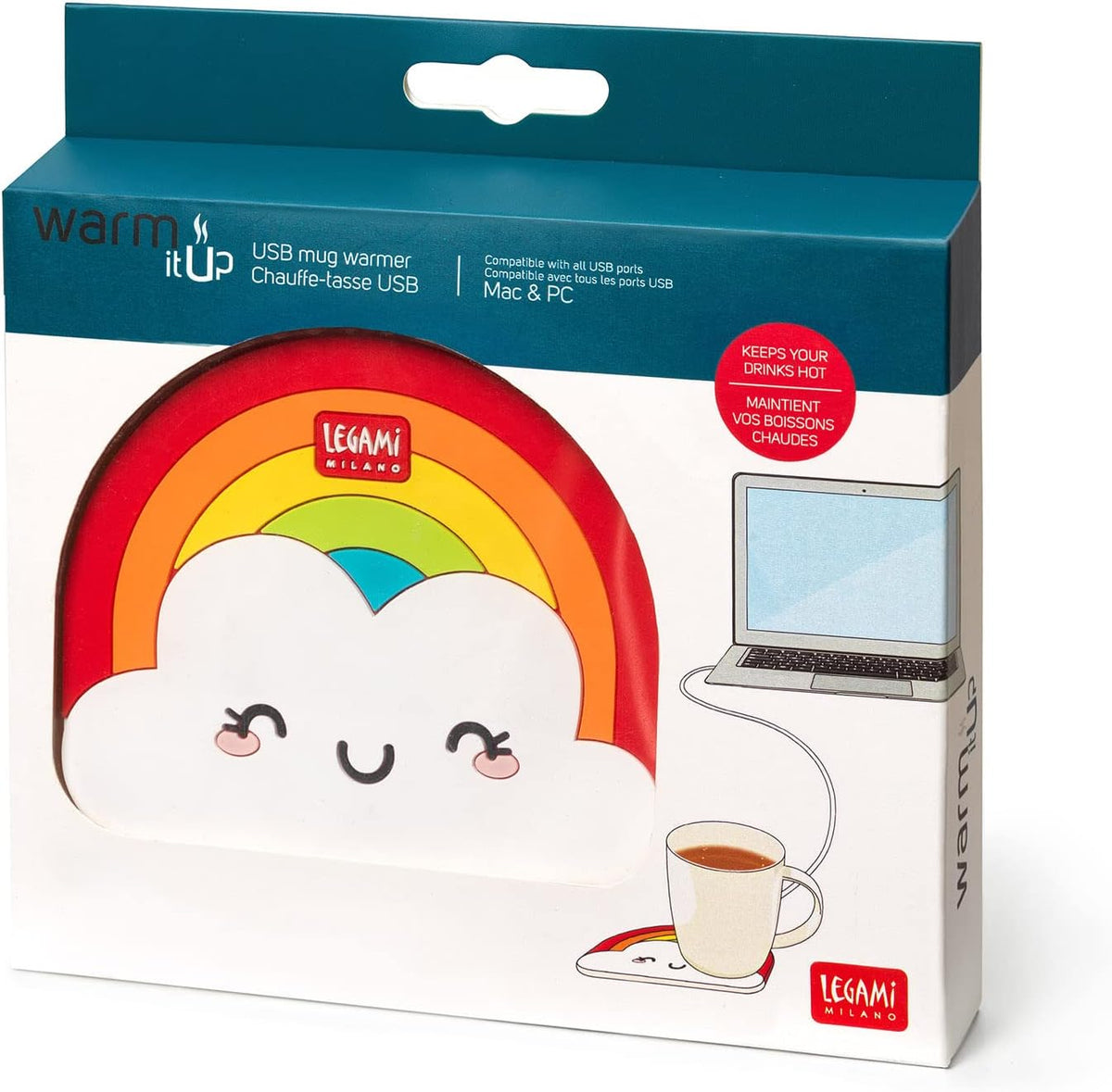 Warm It Up USB Mug Warmer – Adventure Awaits