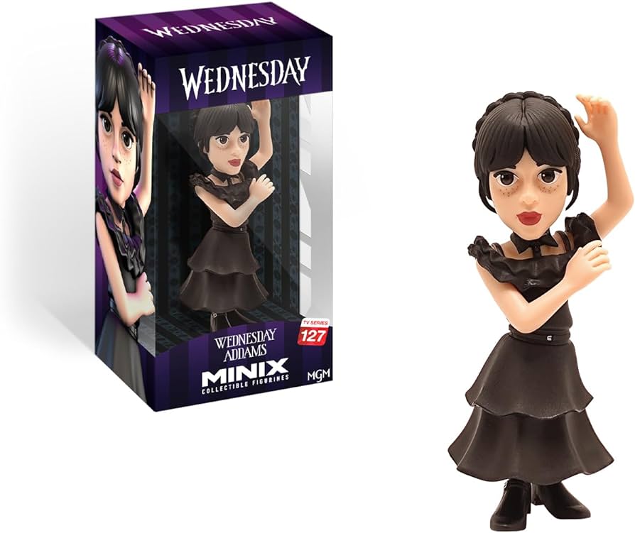 Minix Figurine | Wednesday Addams Addams Family Thing – Adventure Awaits