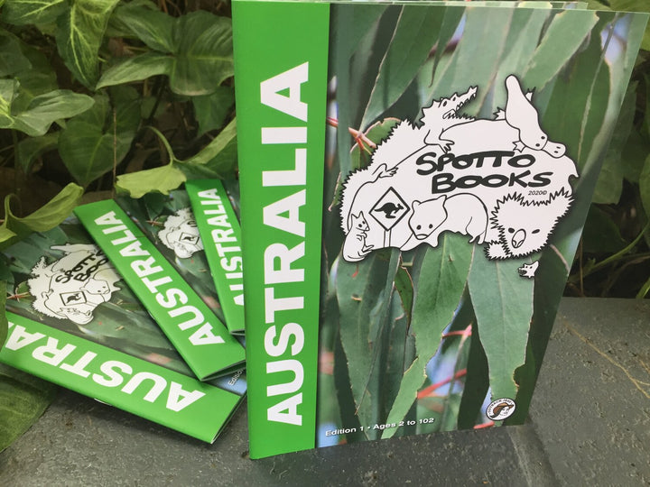 Spotto Book Australia Edition | Aussie Road Trip Activity for Kids