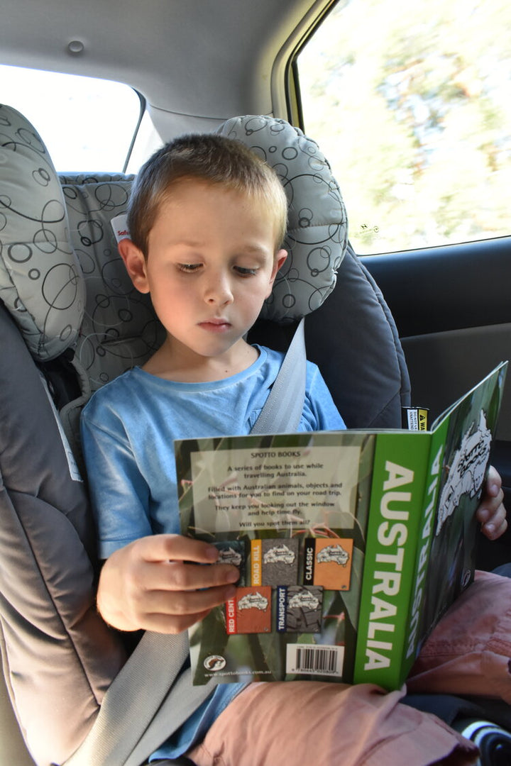 Spotto Book Australia Edition | Aussie Road Trip Activity for Kids