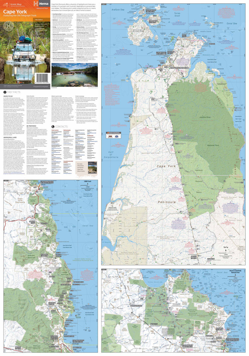 Hema Maps Cape York | Incl. The Telegraph Track – Adventure Awaits