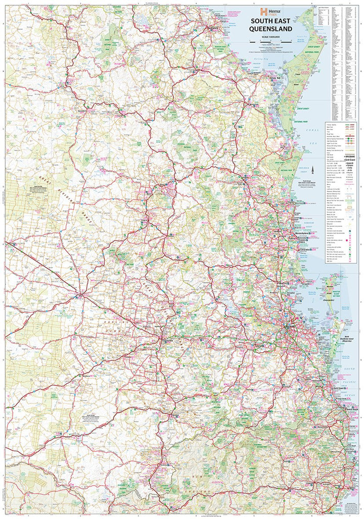 Hema Maps | South East Queensland Explorer Map