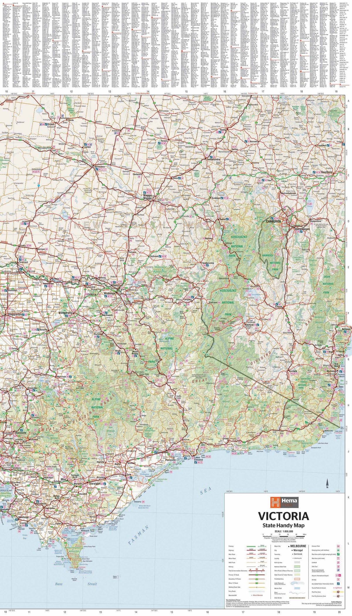 Hema Maps | Victoria Handy Map