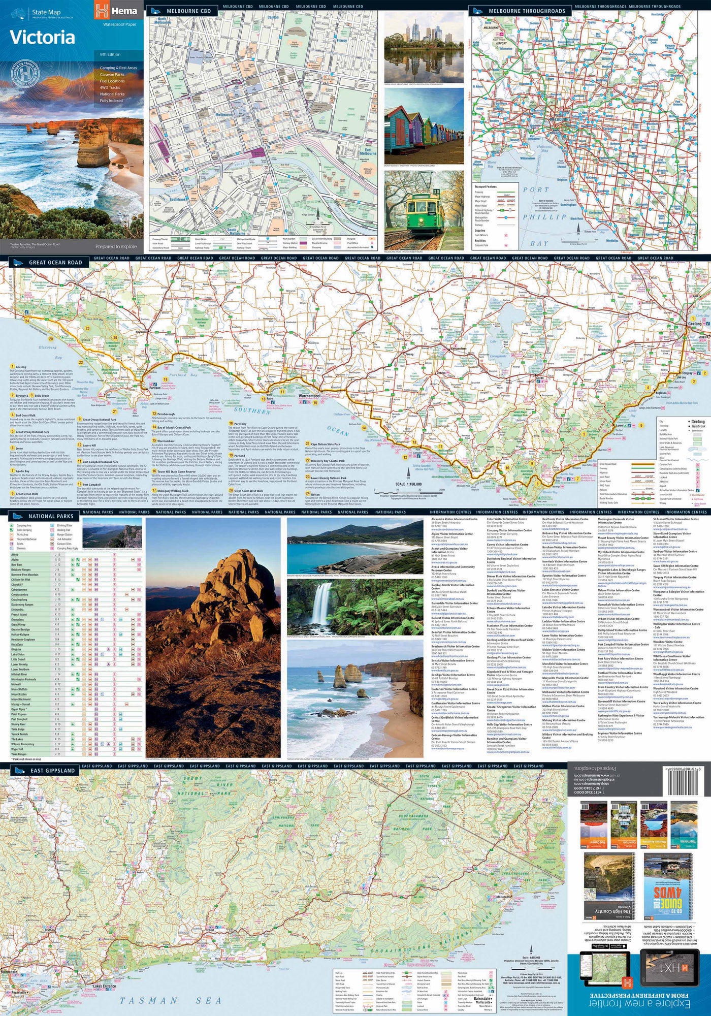Hema Maps Victoria | State Map | VIC Travel Map