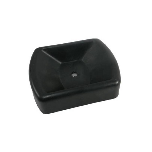 Rubber Jockey Wheel Receiver | Caravan Jockey Wheel Base Australia