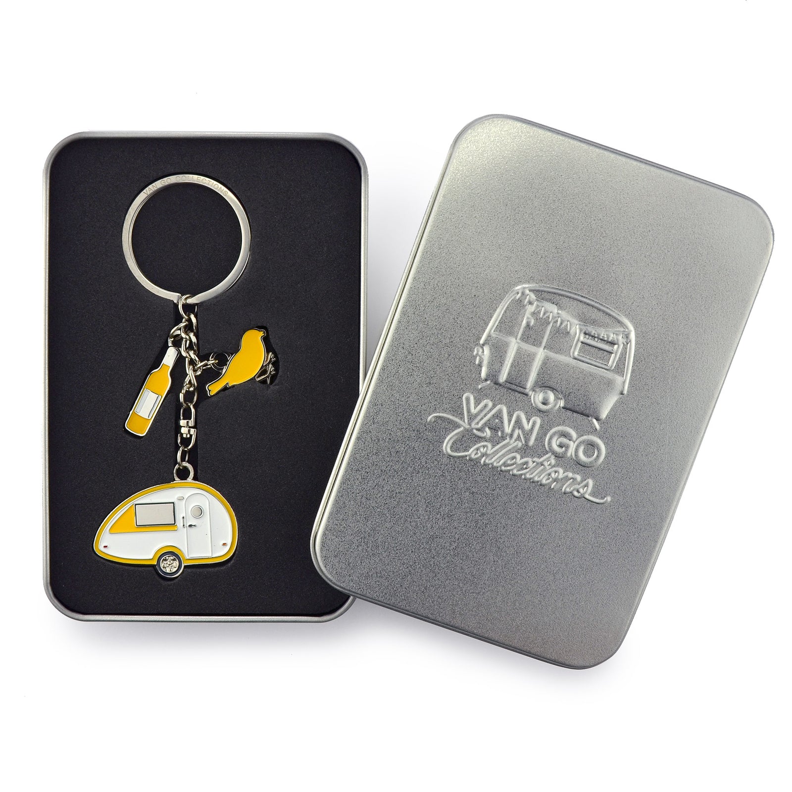 Van Go Caravan Inspired Key Rings | Various Designs & Colours