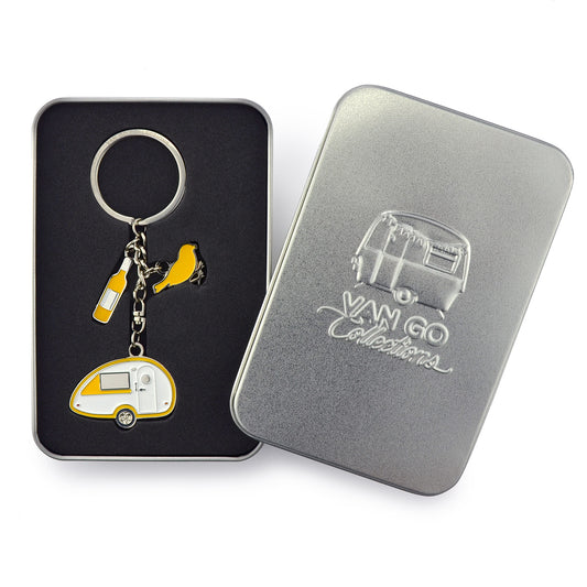 Van Go Caravan Inspired Key Rings | Various Designs & Colours