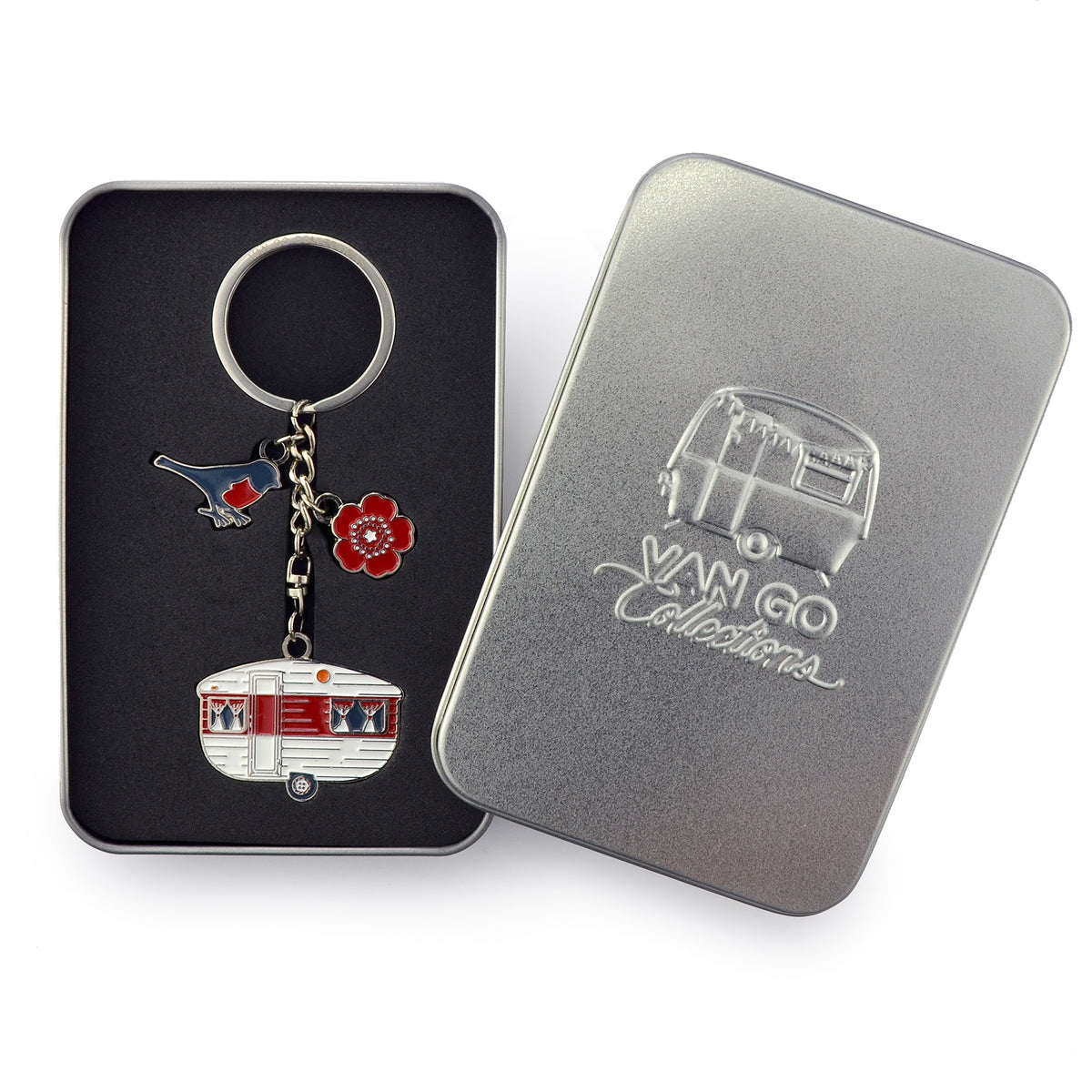 Van Go Caravan Inspired Key Rings | Various Designs & Colours