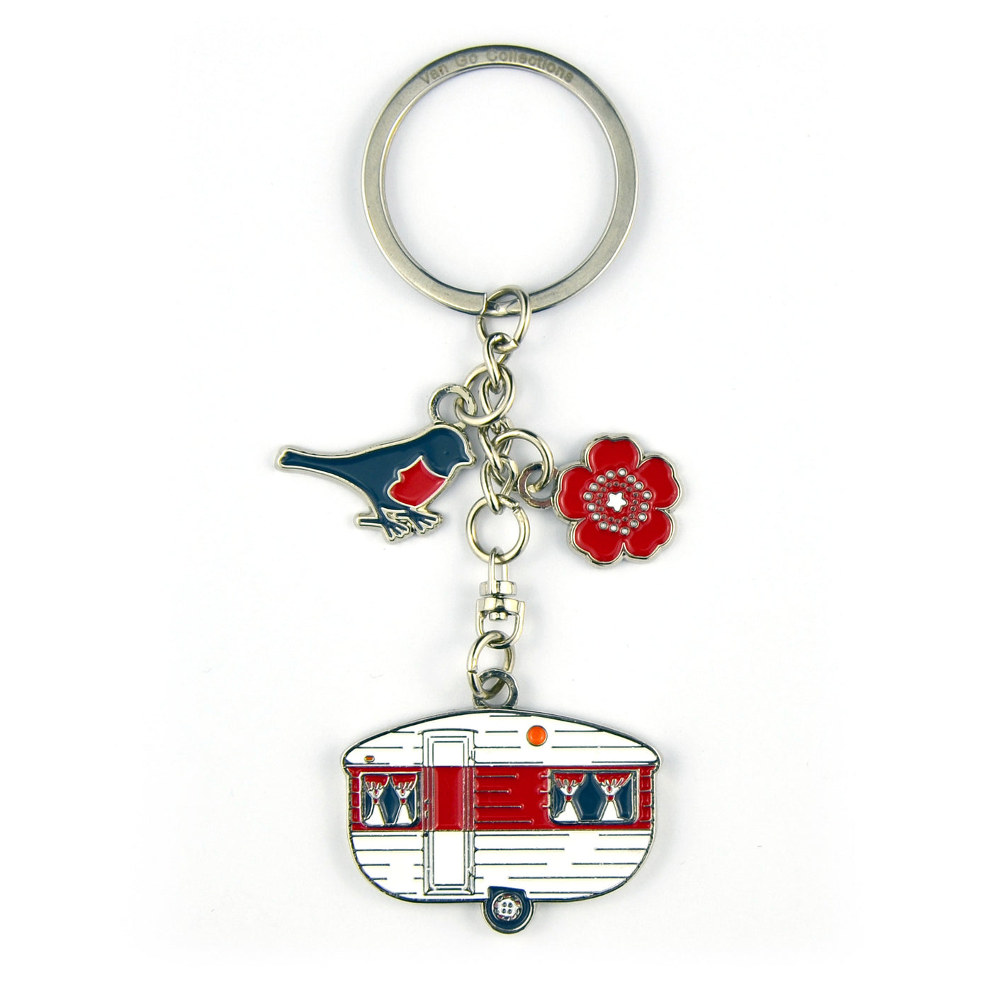 Van Go Caravan Inspired Key Rings | Various Designs & Colours ...