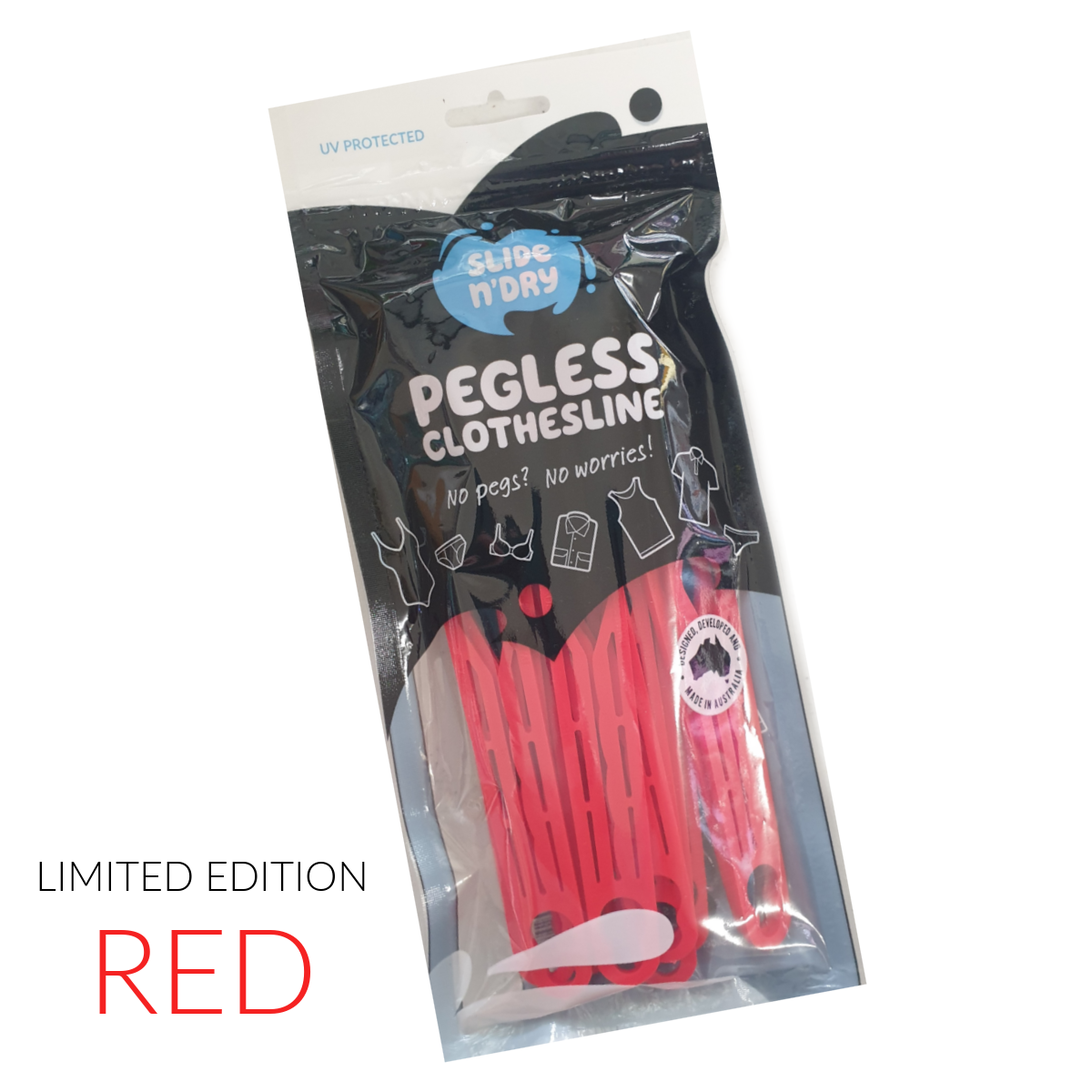 Slide n' Dry Pegless Clothesline | The Ultimate Travel Accessory