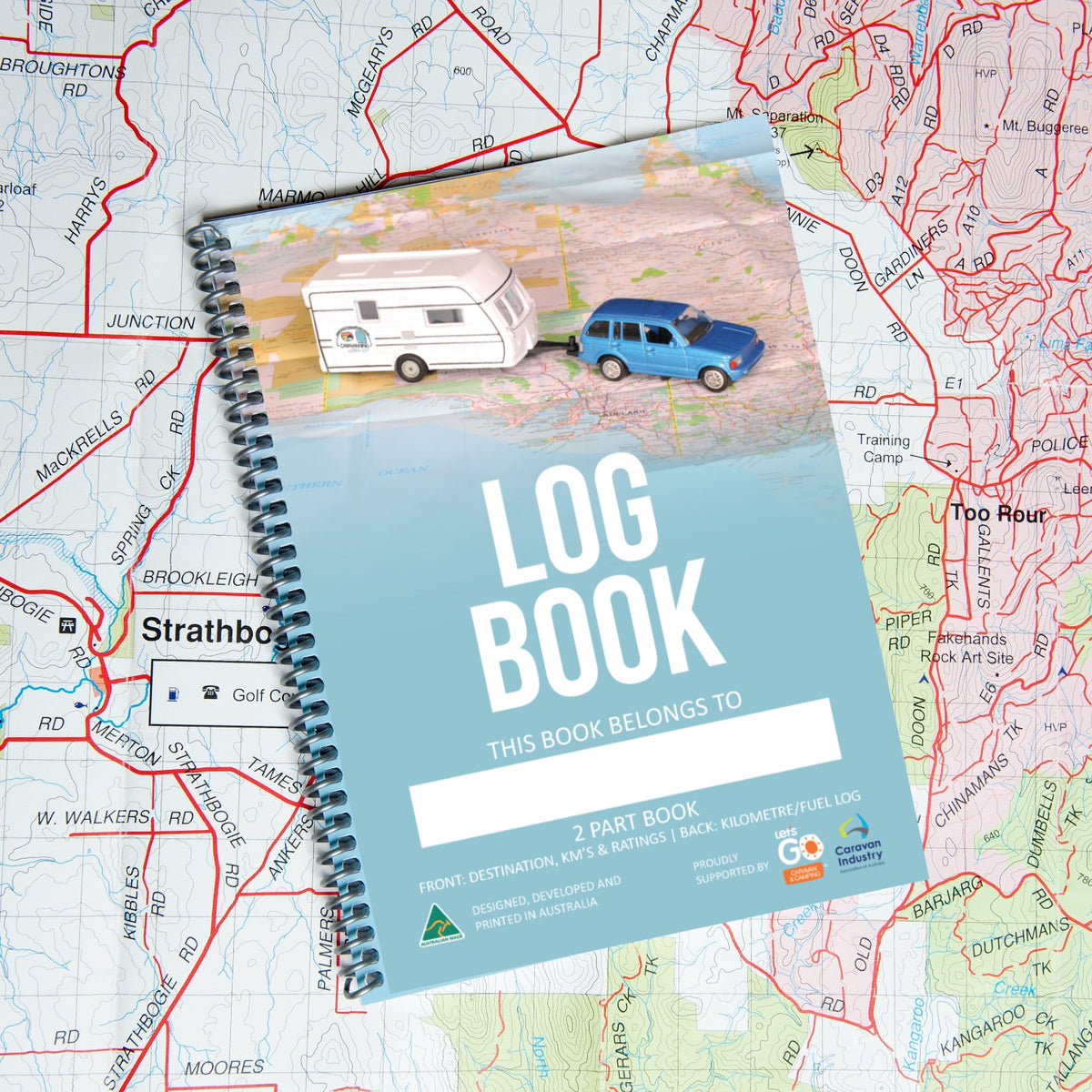 Caravan & Camper Log Book | Australian Made – Adventure Awaits