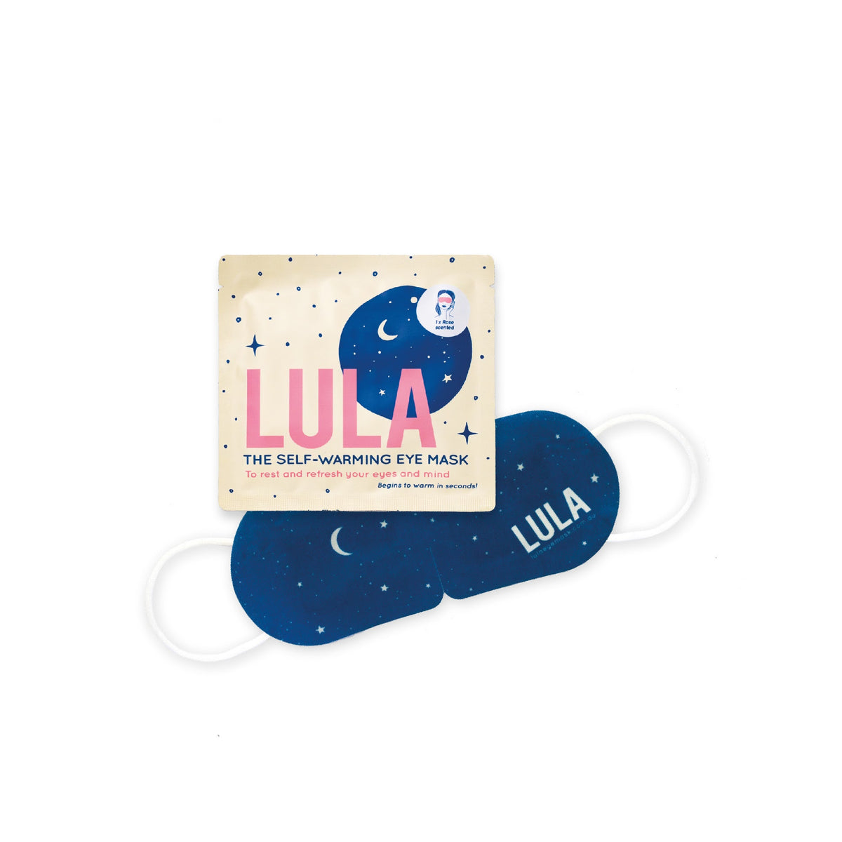 Lula Eye Masks Australia | Self-Warming Relaxation Eye Masks