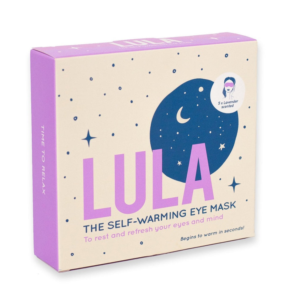 Lula Eye Masks Australia | Self-Warming Relaxation Eye Masks